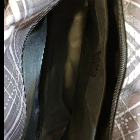 Embark | Bags | Embark Black Lavender Plaid Travel Business Laptop ...